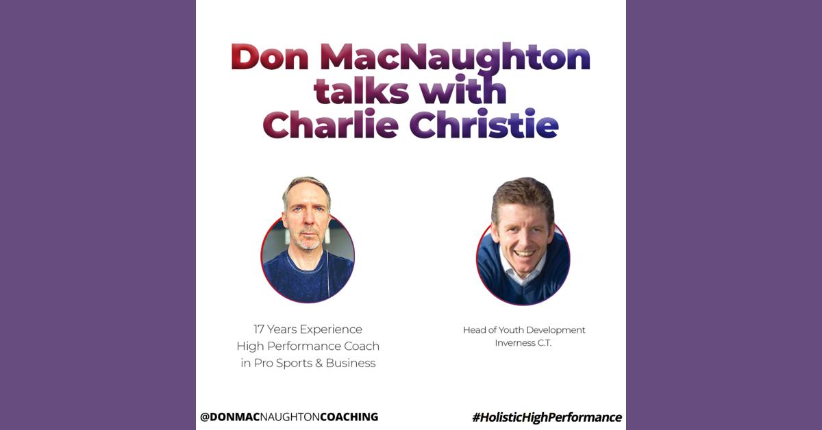 Don MacNaughton talking with Charlie Christie by Don MacNaughton